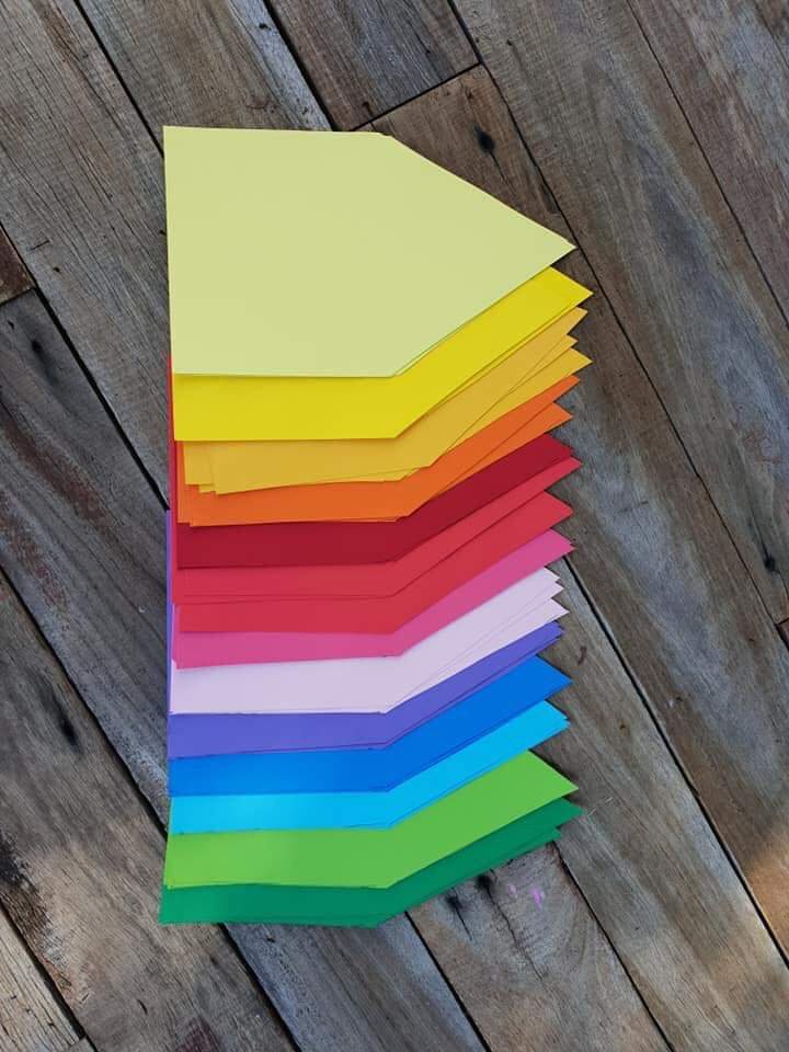 Paddle pop stick homes – Ema Lou kids art craft