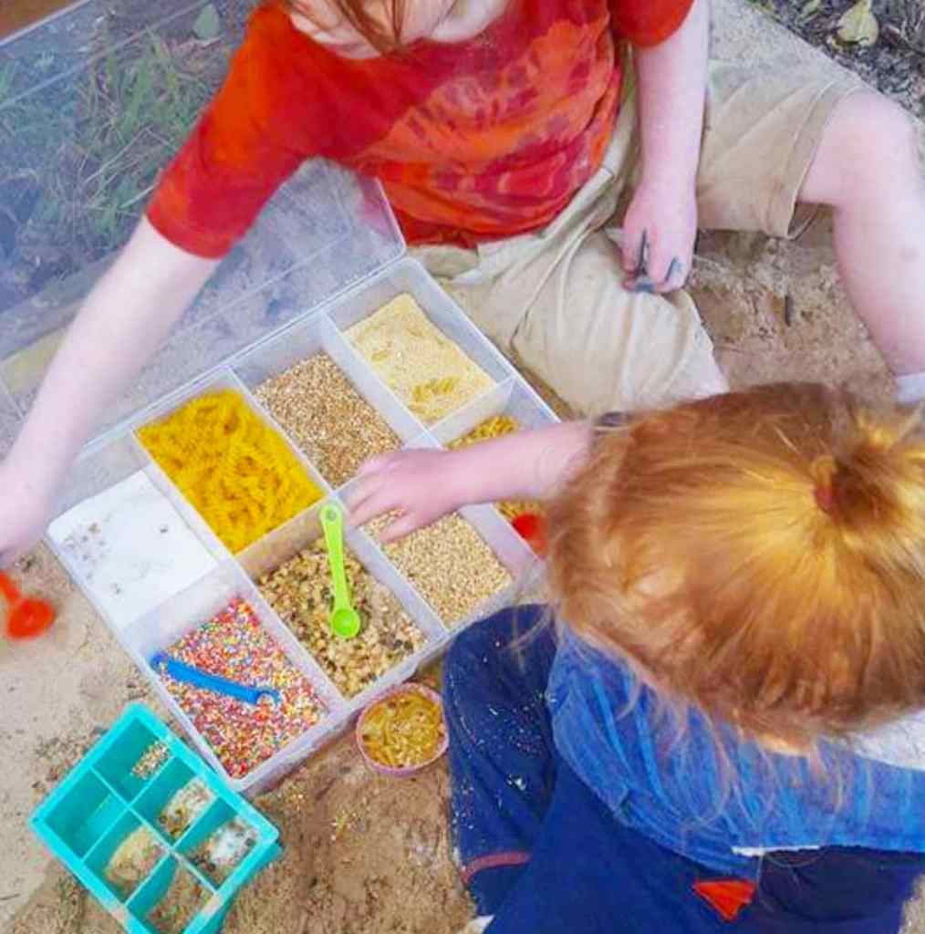 Sensory play box – Ema Lou kids art craft