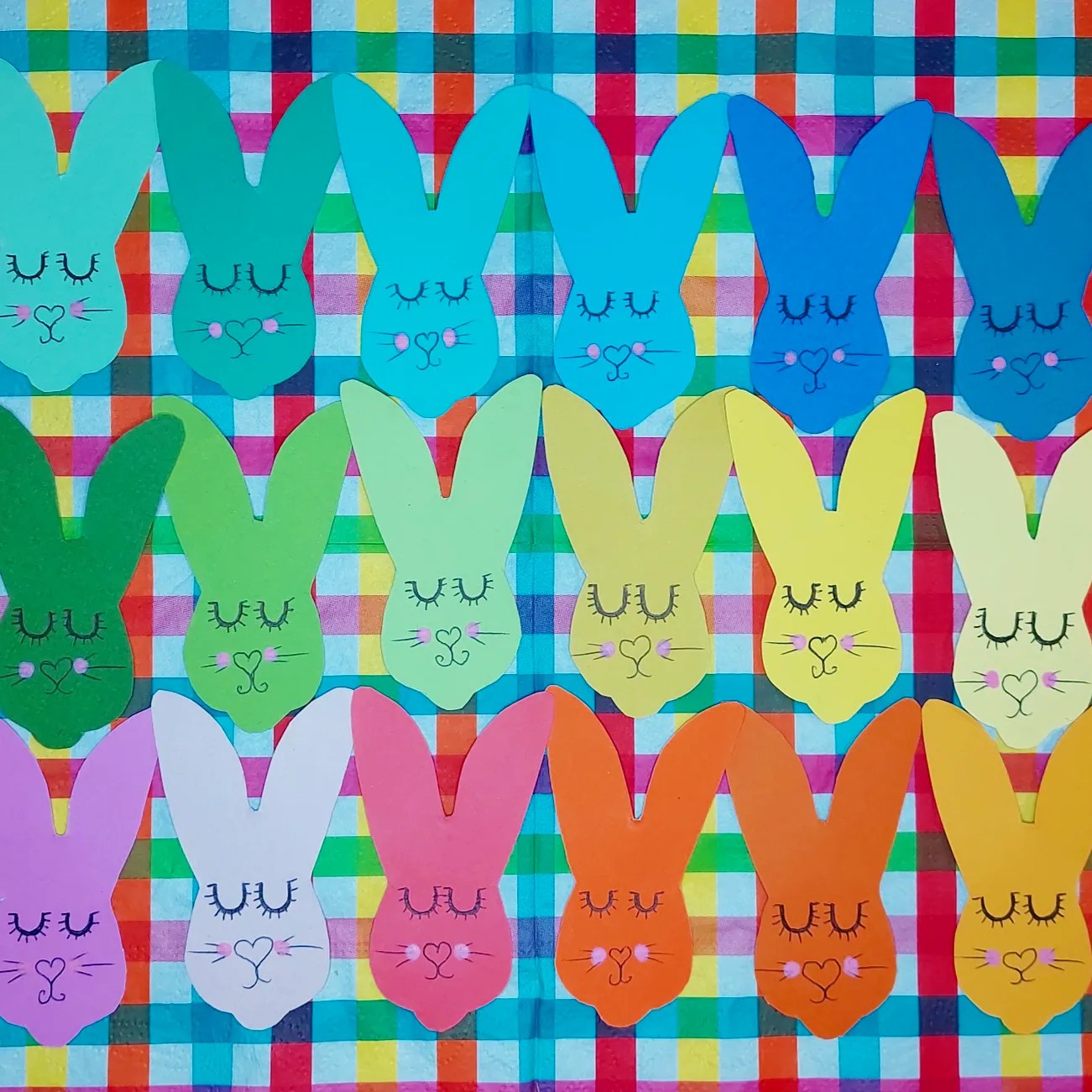 Easter bunny countdown – Ema Lou kids art craft