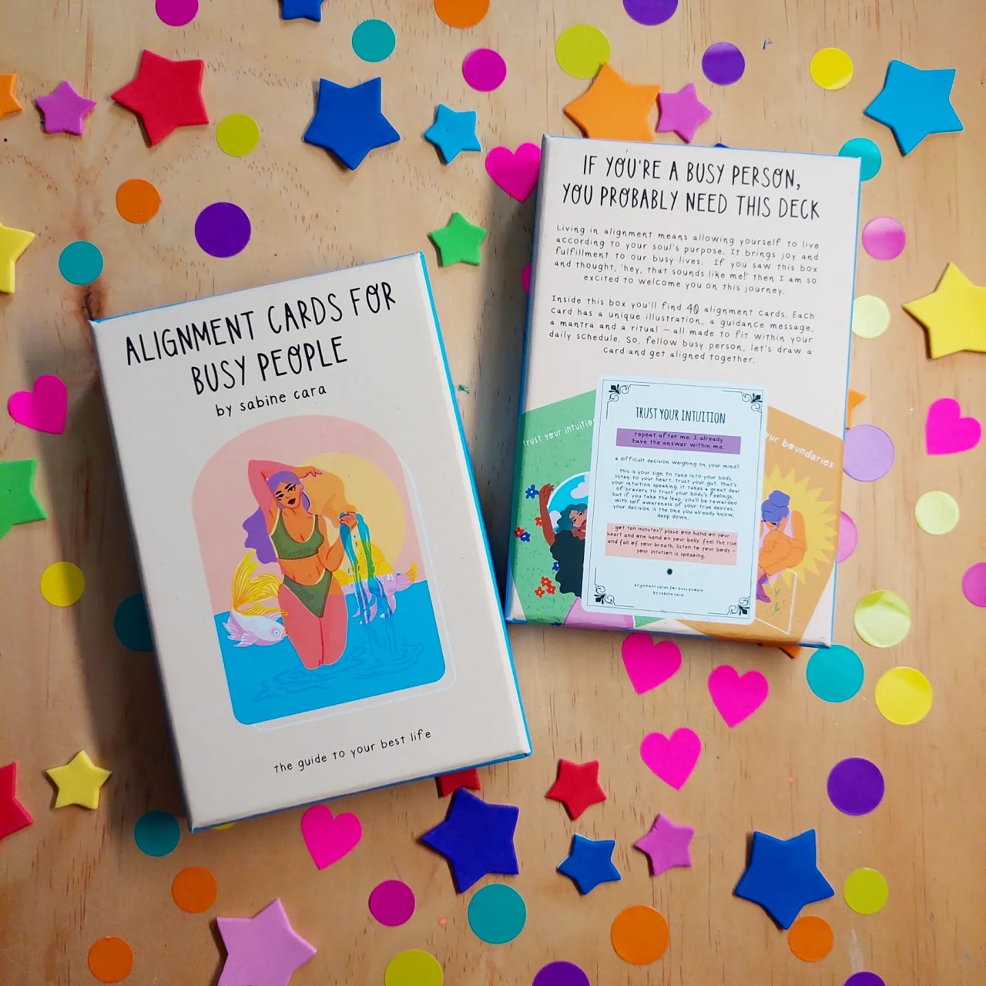Alignment cards for Art therapy – Ema Lou kids art craft