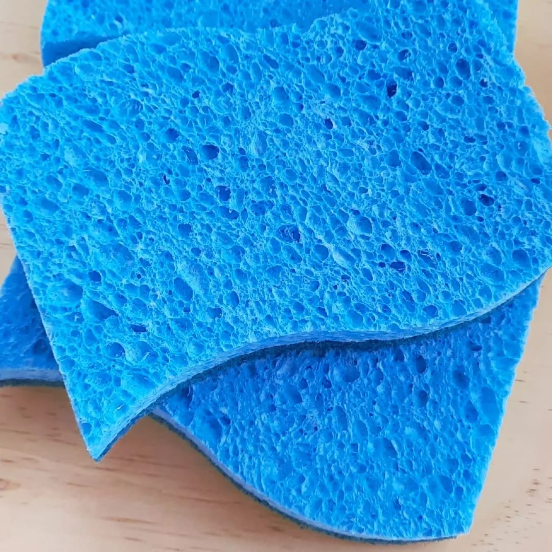 Sponge printing making – Ema Lou kids art craft