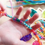 Rainbow fine motor skills practice – Ema Lou kids art craft