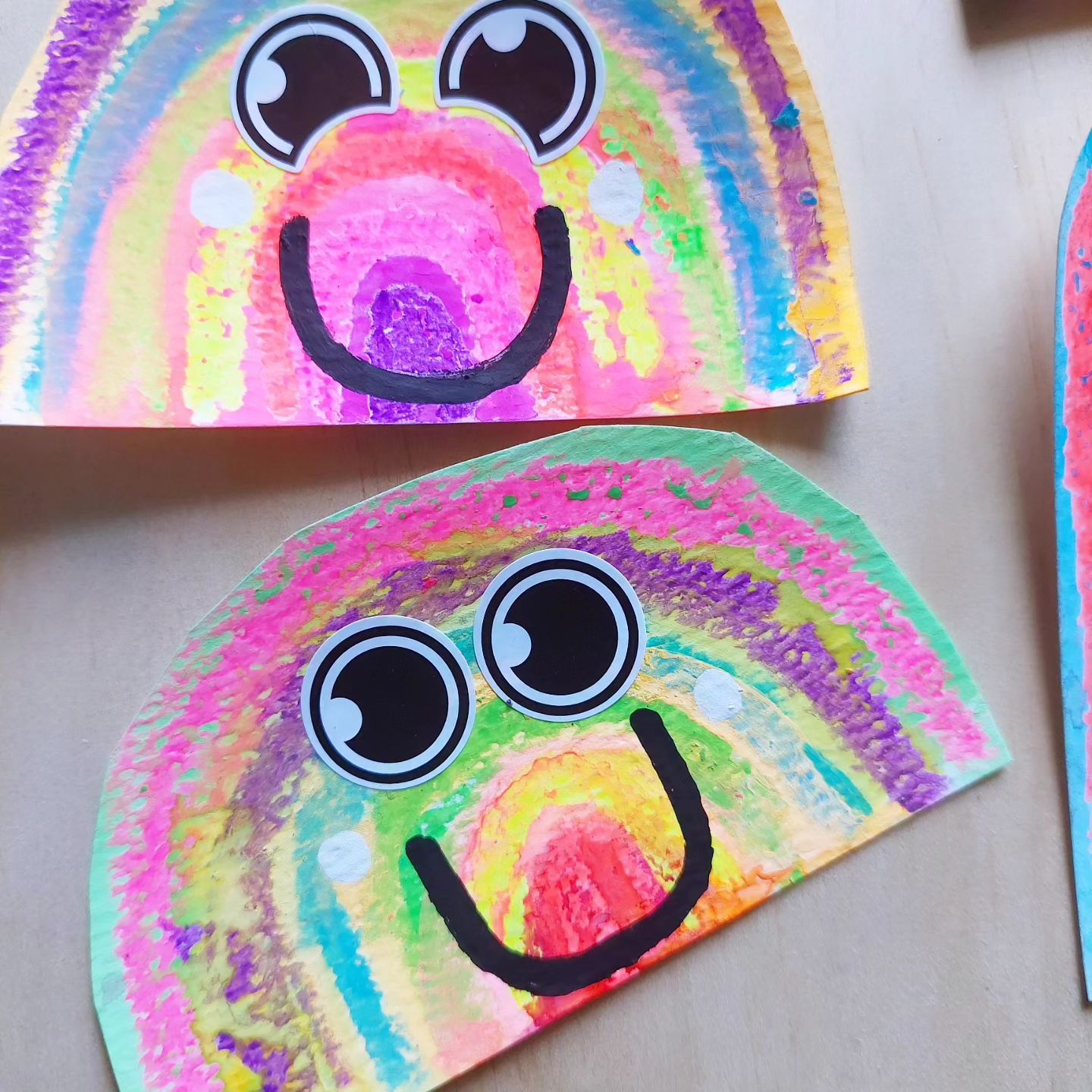More cute kindness rainbows 🌈 💖 – Ema Lou kids art craft