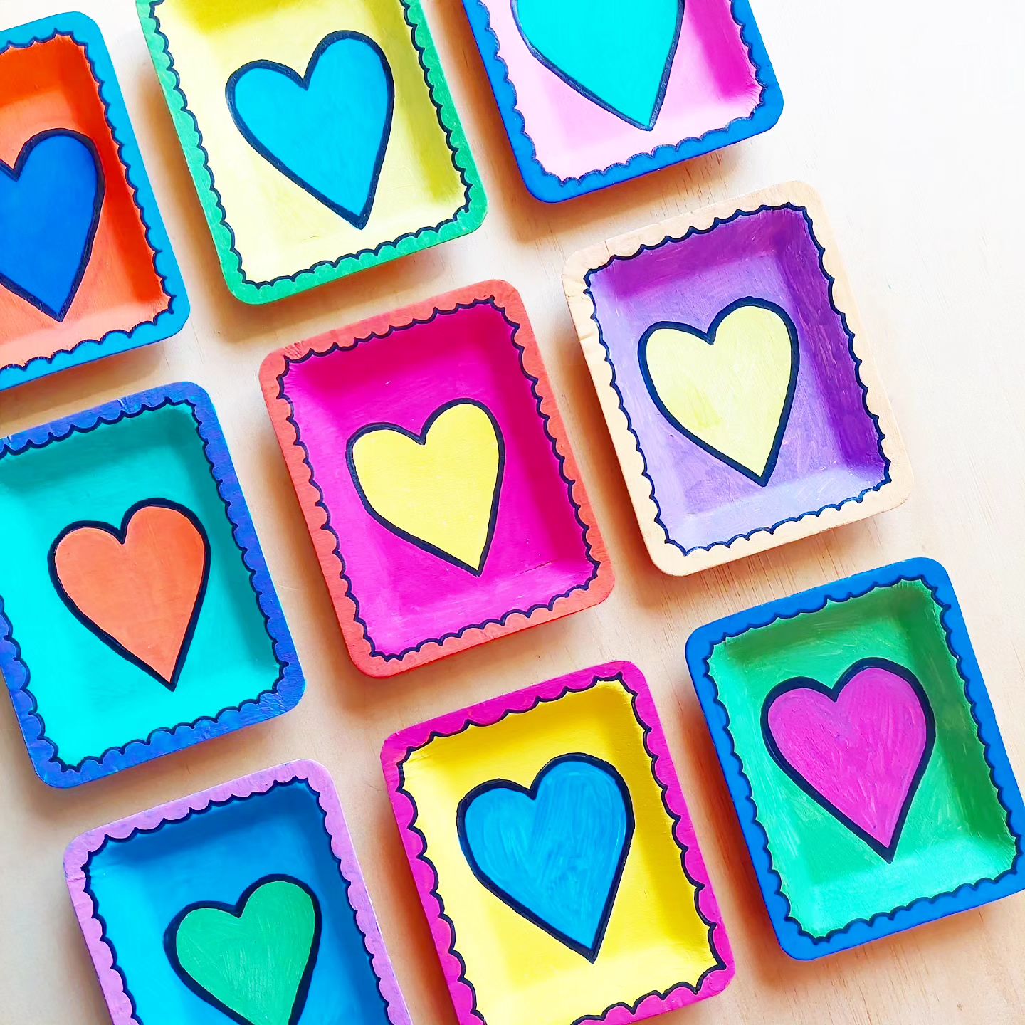 Create idea’s for art backgrounds – Ema Lou kids art craft